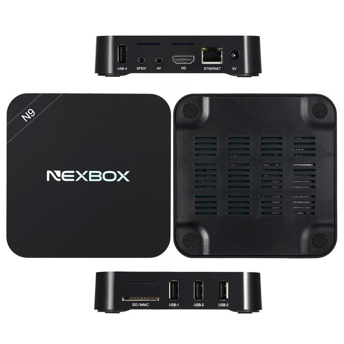 Vipwind NEXBOX N9 Mini PC 1G/8G Android 4.4 TV Box RK3229 Quad-core ...