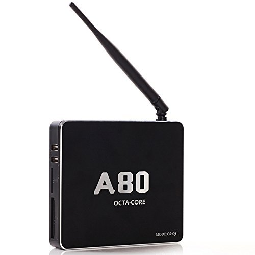 CS-Q8 Smart TV Box Android TV Box DDR 4GB Flash 32GB Octa-Core ARM ...
