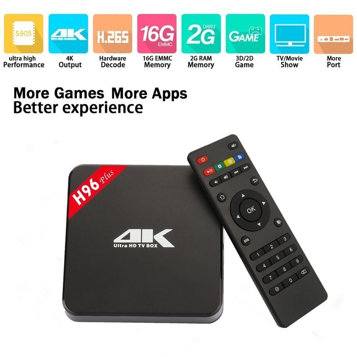 ESTGO Android 5.1 Smart TV BOX 2GB 16GB Amlogic S905 Quad Core Kodi 16. ...