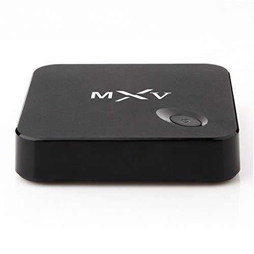MXV Android TV Box Amlogic S805 Quad-Core Android 4.4 Kitkat 1GB 8GB WiFi Black N4 free image ...