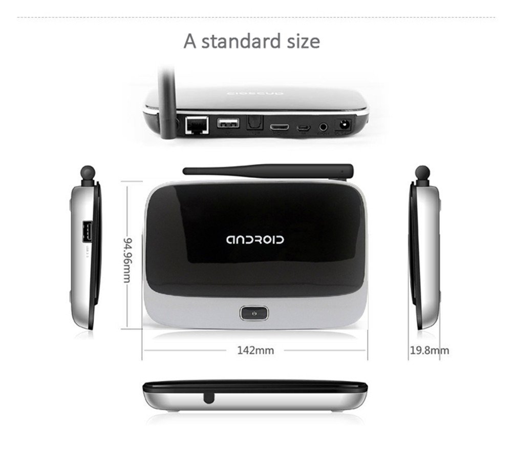 ILepo Rockchip 3188 Quad Core Contex A9 1.8GHz 1G/8G TV Box WiFi/ XBMC ...