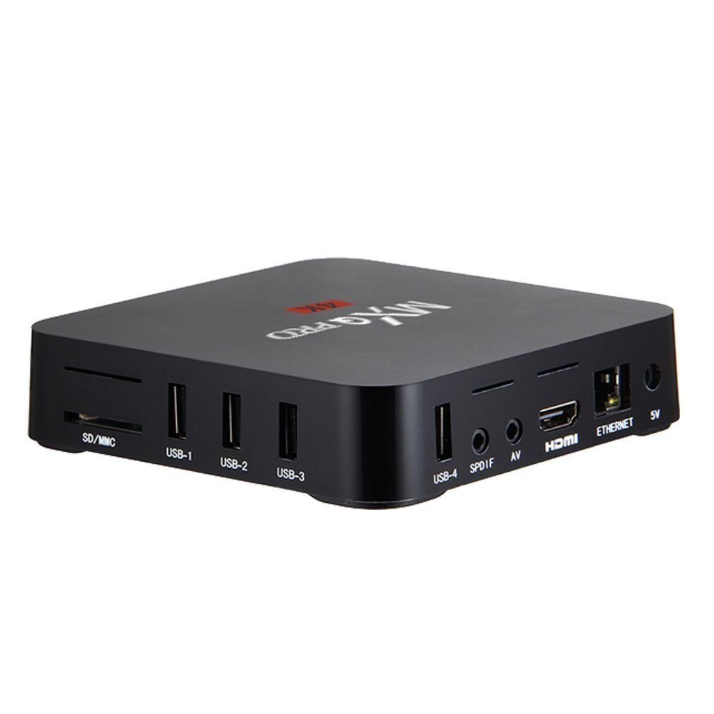 TVGeek MXQ Pro Streaming Kodi Media Player Powered by Android - Fully ...