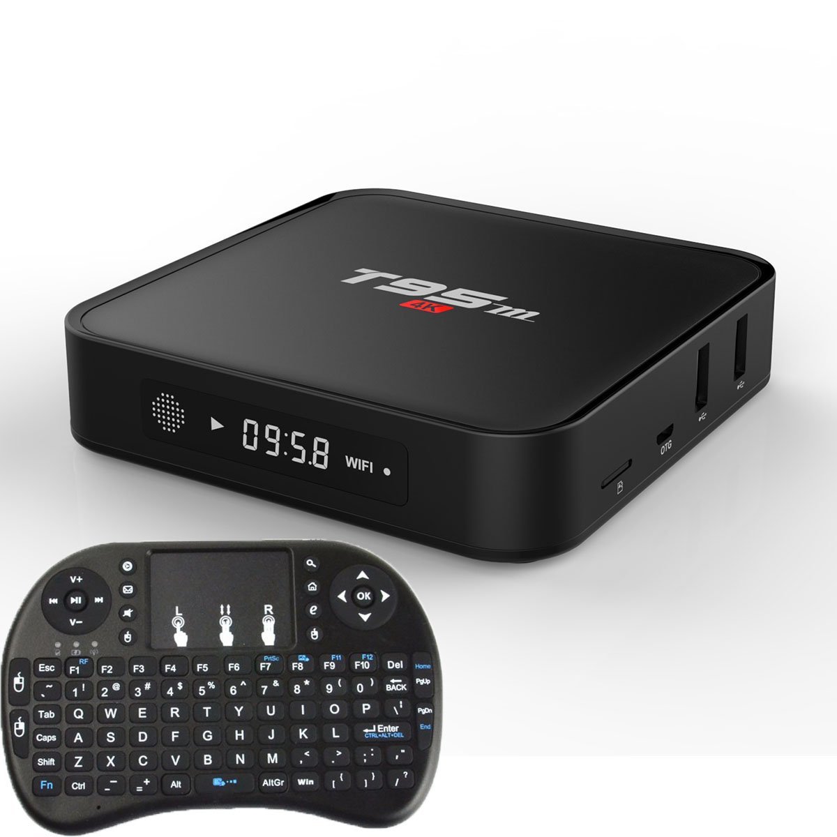 T95M Android 5.1 TV Box 2GB/8GB S905 Quad Core CPU Streaming Media ...