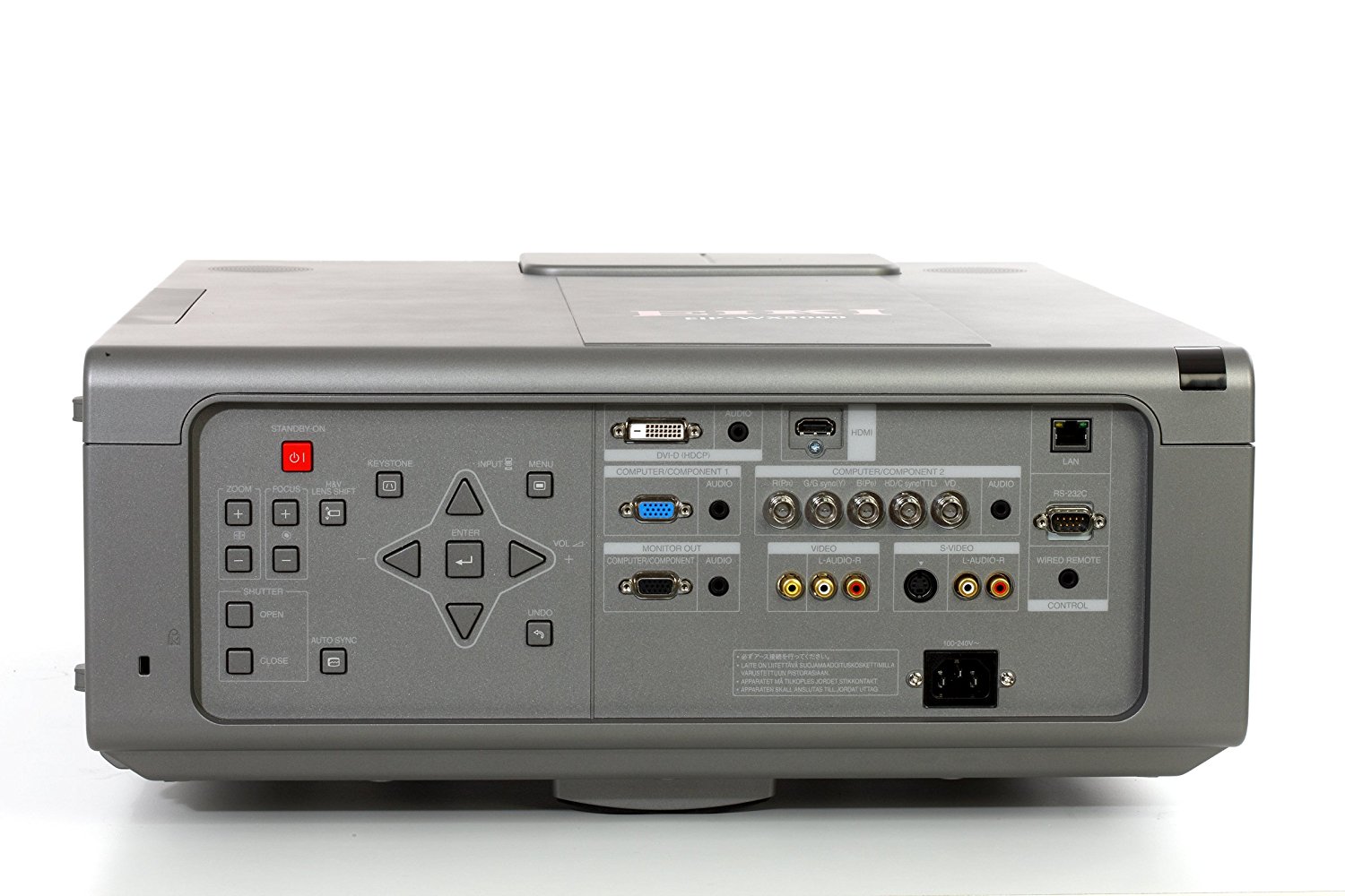 Eiki 5,200 ANSI Lumens - WXGA 3-chip DLP® Projector EIP-WX5000L (Lens ...