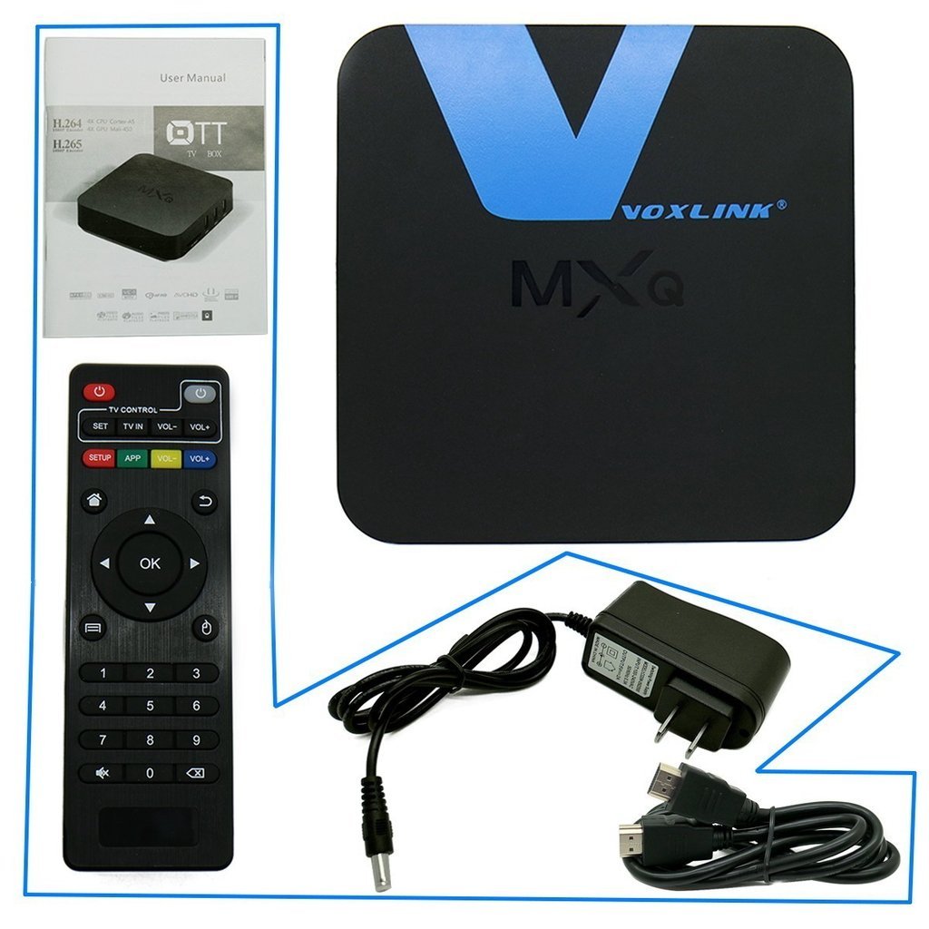 Voxlink TVBox MXAmlogic S805 QuadCore ARMCortex A5 up to 1.5GHz Quad-core Mali-450MP GPU@600MHz ...