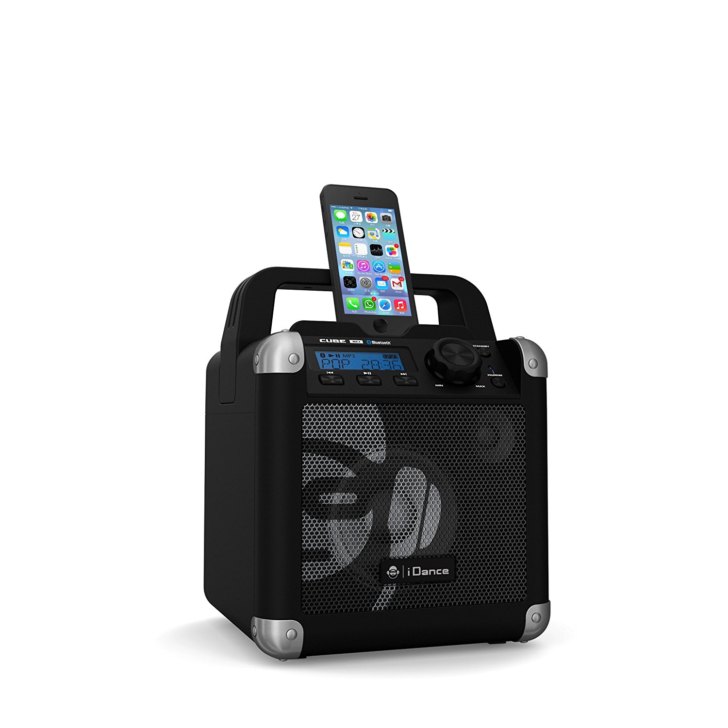 IDance Mobile Cube 50W Sound System (Black) N2 free image download