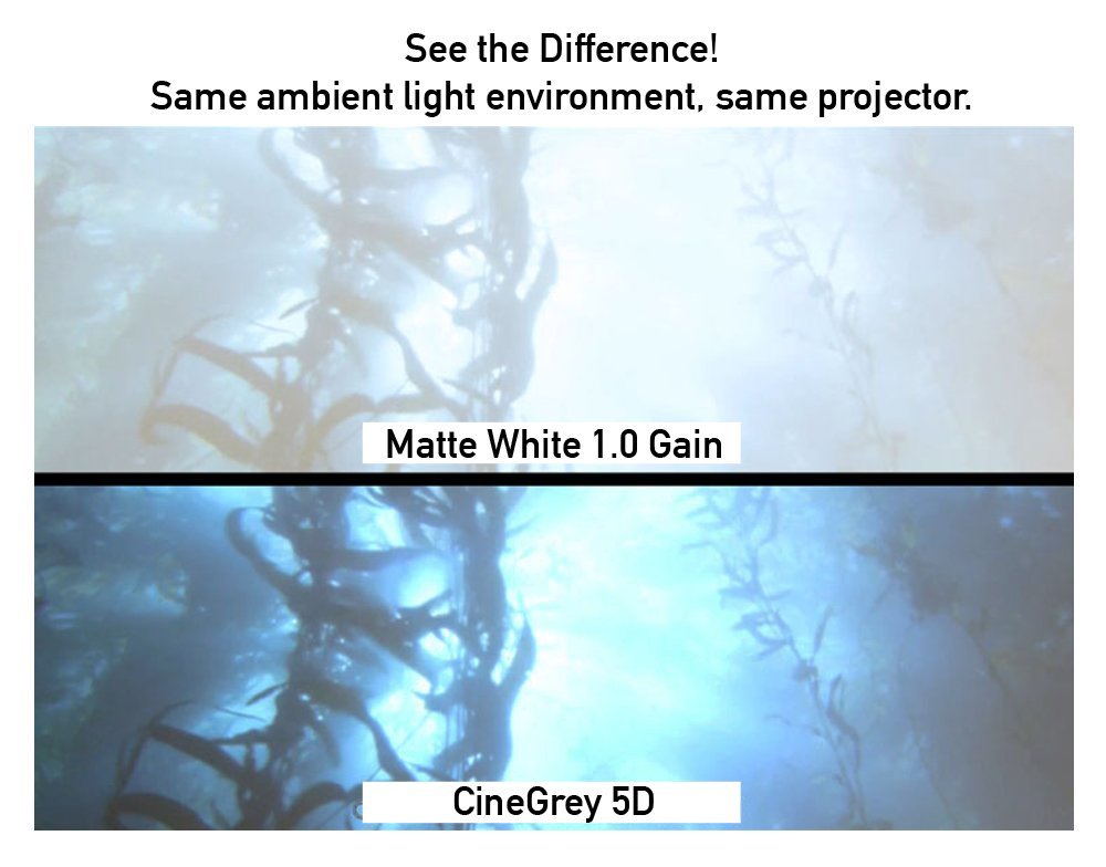 Elite Screens ezFrame Series, 100-inch Diagonal 4:3, Fixed Frame Home ...