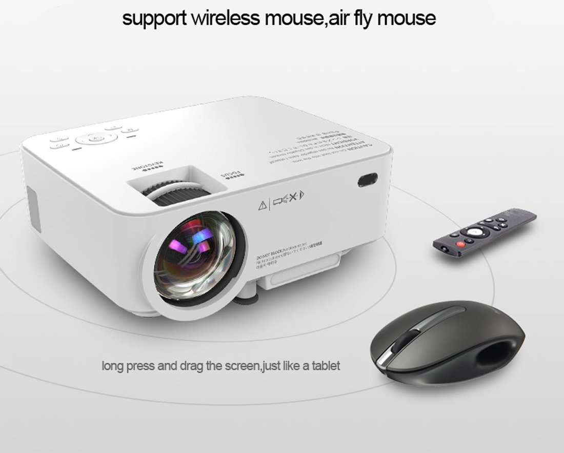 Pico Projector, SJY HD 170" Mini LCD LED 800x480P Entertainment ...