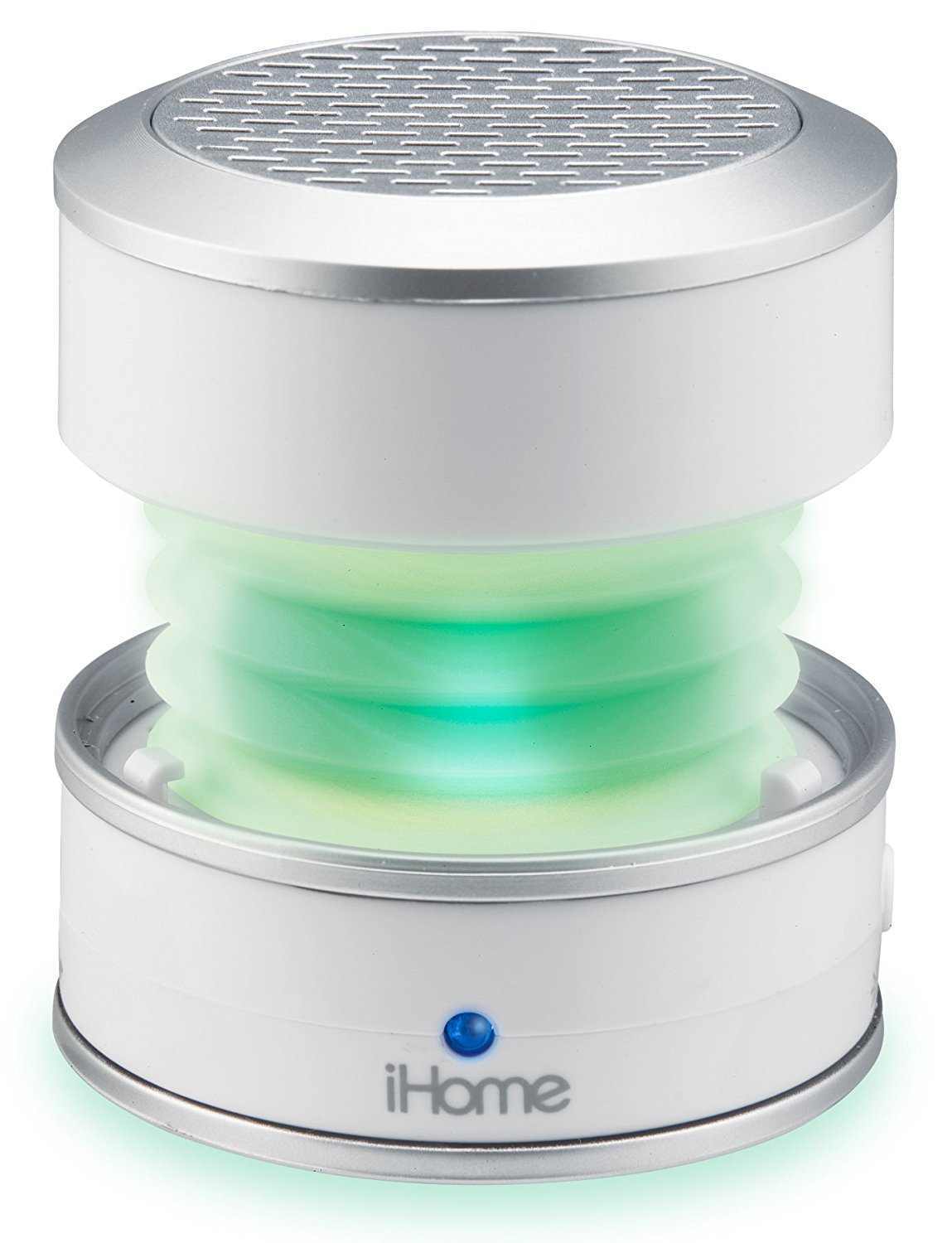 IHome iM59WC Rechargeable Color Changing Mini Speaker (White) N4 free ...