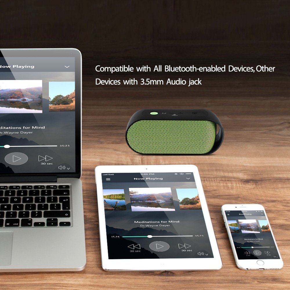 Portable Wireless Speaker - Lepow Modre Portable Wireless Bluetooth ...