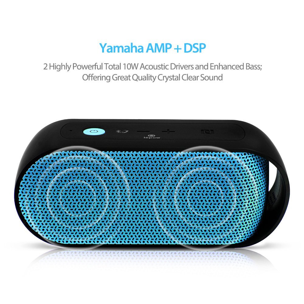 Portable Wireless Speaker - Lepow Modre Portable Wireless Bluetooth ...