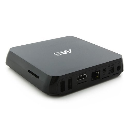 M8 Android TV Box 4K UHD Amlogic S802 Quad Core Android 4.4 2GB 8GB AV ...