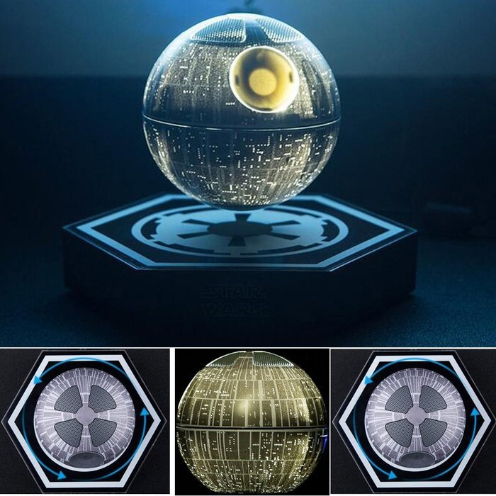 Hellosy Star Wars Death Star Levitating Portable Wireless Bluetooth ...