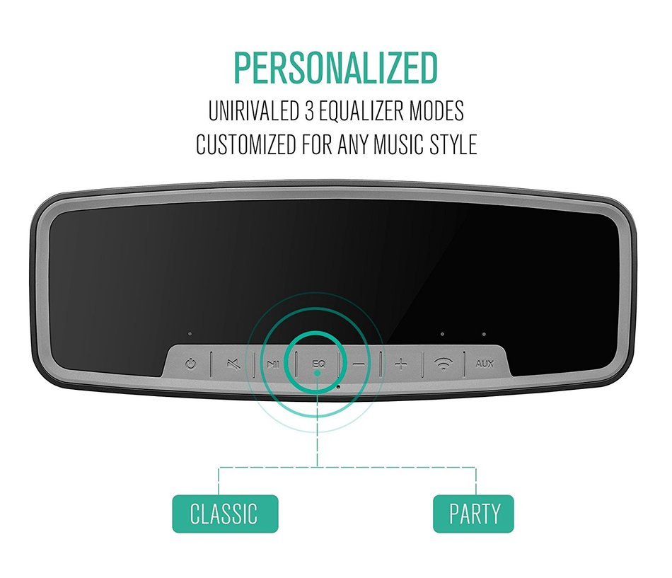 Nekteck NK-S1 Bluetooth Speakers 2.1 Channel Wireless Portable Speaker ...