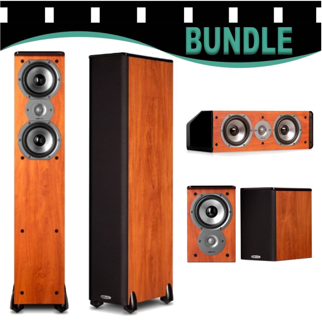 Polk Audio Home Theater System (2) TSi300 Floorstanding Speakers (2 ...