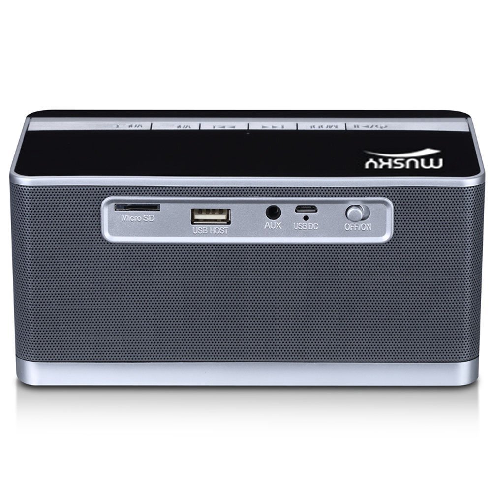 AEDILYS Portable Wireless Speaker,Stereo surround Sound with Enhanced ...