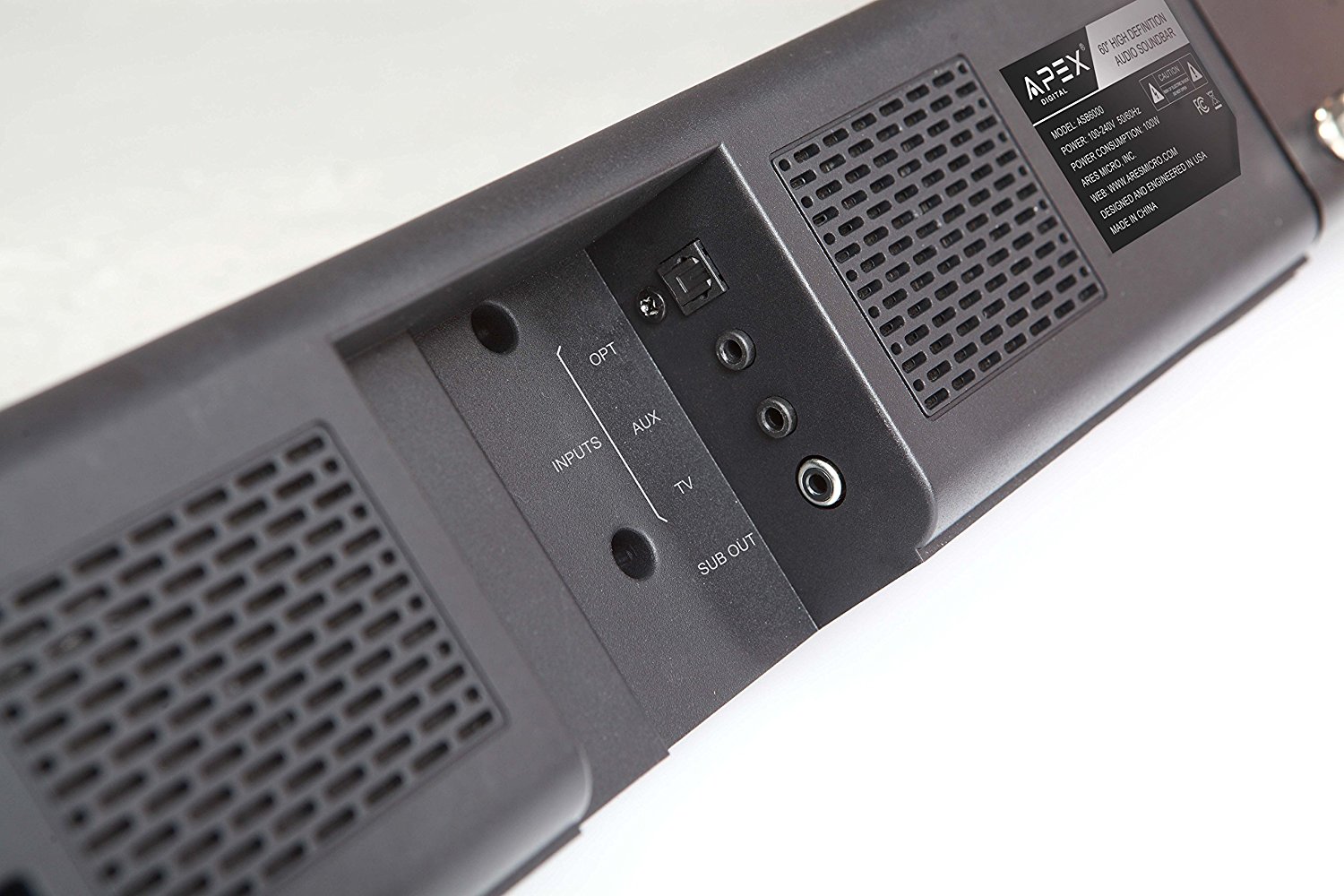 Apex Digital ASB 6000 HD Digital Home Theater Sound Bar, 350W N9 free ...