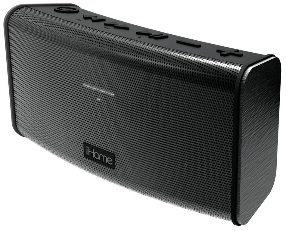 IHome Rechargeable Splash Proof Stereo Bluetooth Speaker - Black ...