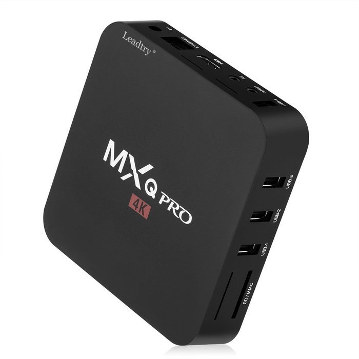 LeadTry MXQ PRO Quad Core Android TV Box Fully Loaded Streaming Media ...