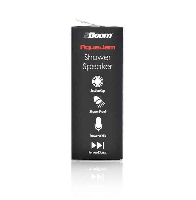 2boom Aqua Jam Portable Bluetooth Wireless Water Resistant Shower