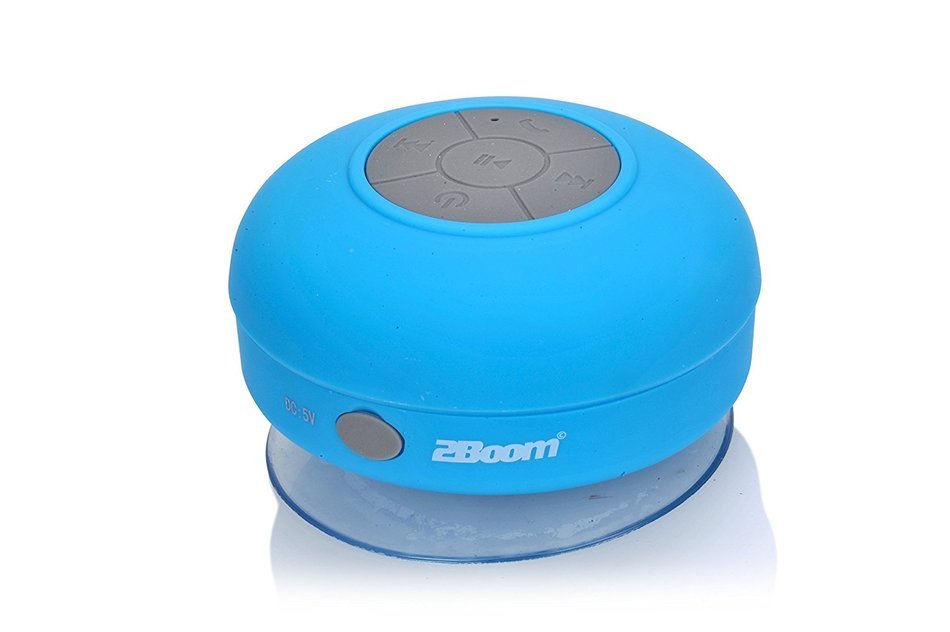 2boom Aqua Jam Portable Bluetooth Wireless Water Resistant Shower