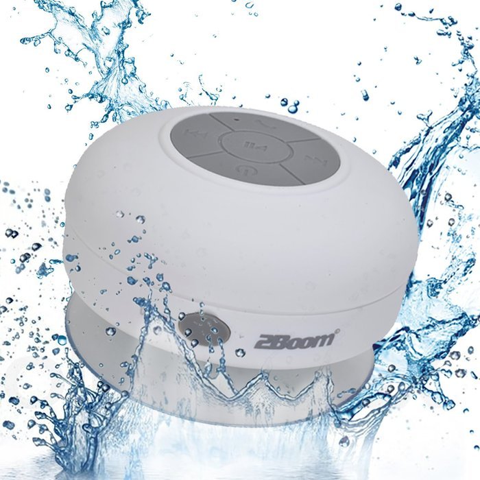 2boom Aqua Jam Portable Bluetooth Wireless Water Resistant Shower