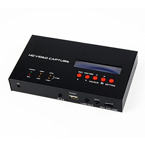 1080P HD Video Capture EZCAP 283S HDMI Ypbpr CVBS Video Recorder to USB ...