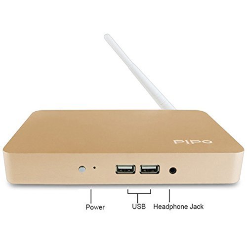 PIPO X7S Smart TV BOX Windows 8.1 Android 4.4 Dual OS Mini PC Intel ...