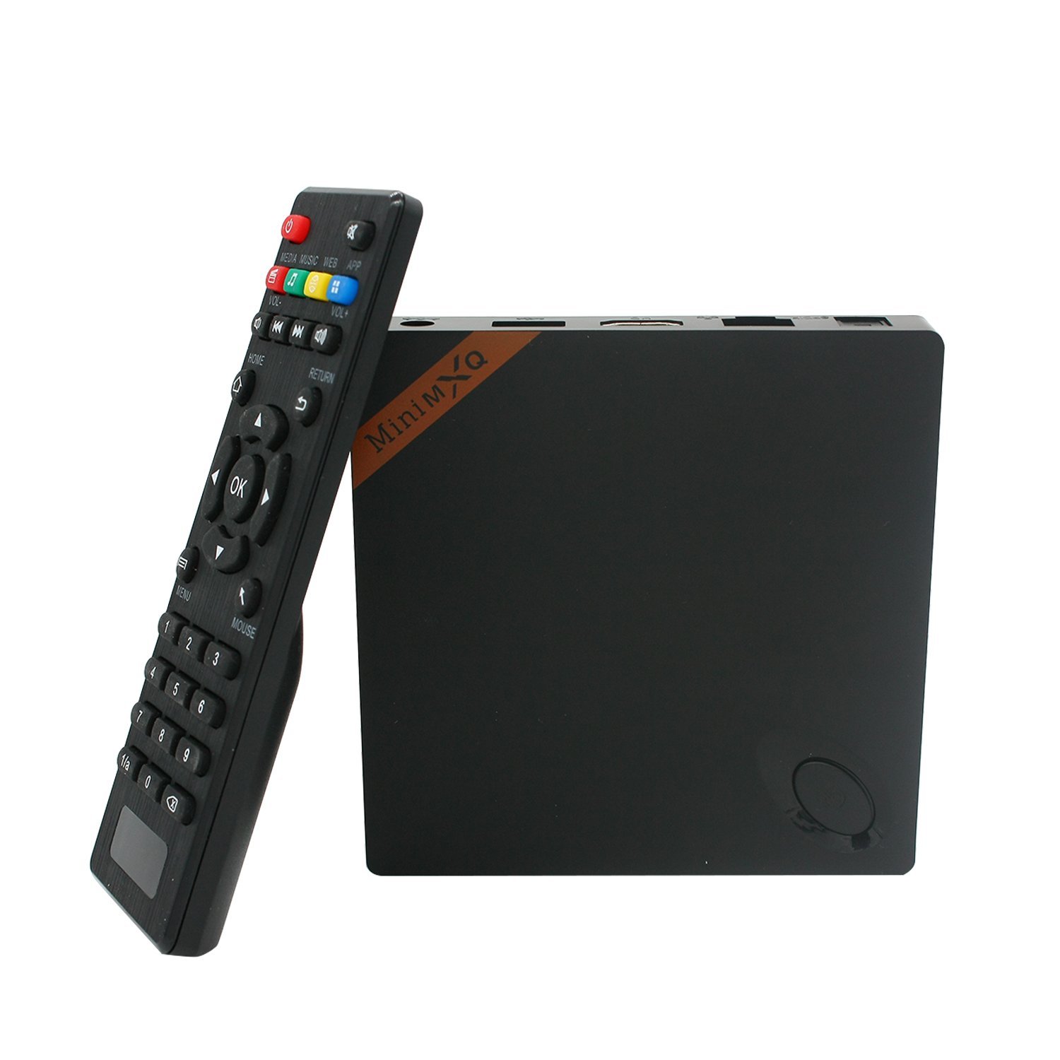Build Excellent Mini S805 MXQ Smart TV Box 4K Ultra HD KODI Rockchip RK3223 Google Android 4.4 ...
