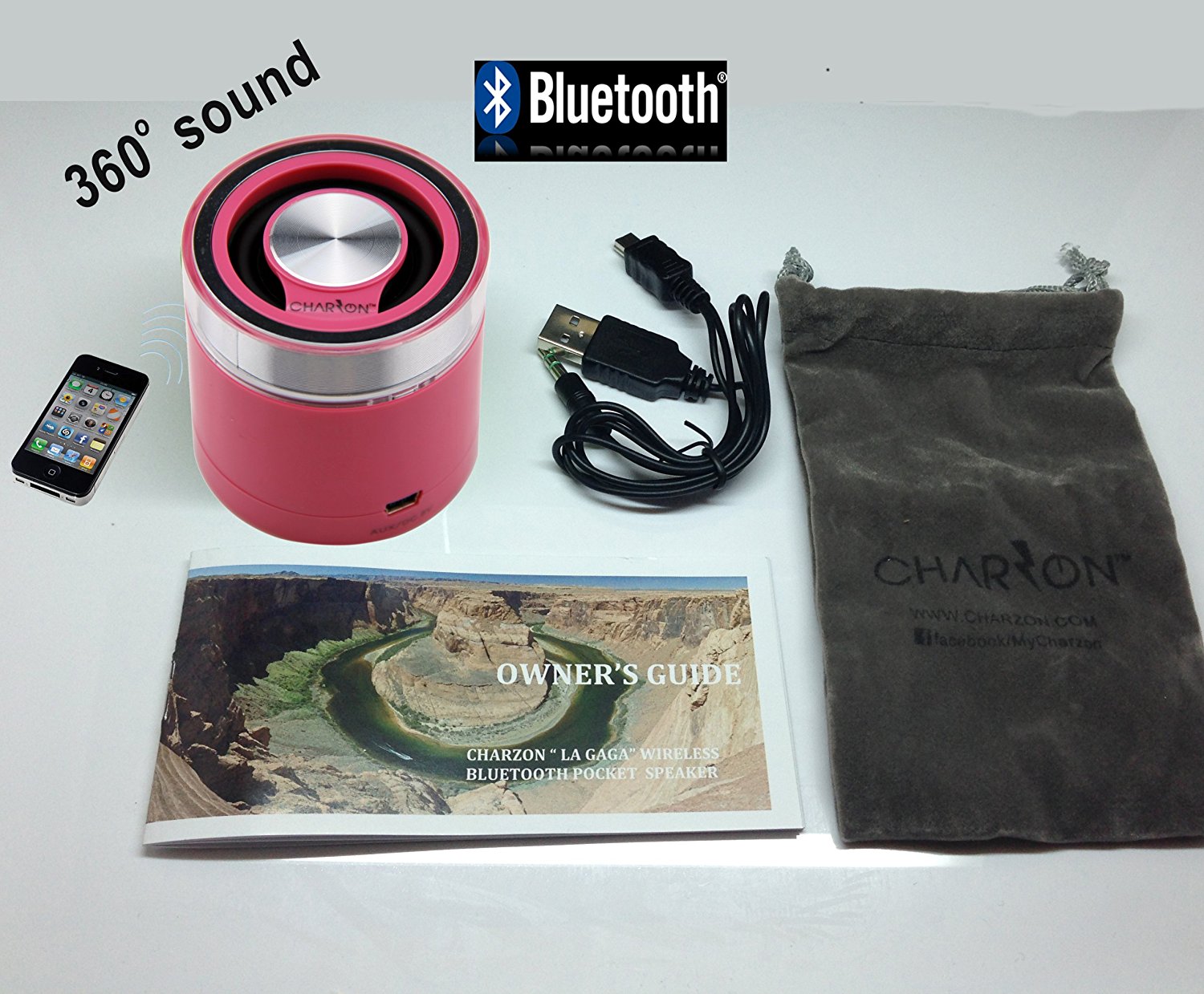 Portable Bluetooth Speaker System for iPhone / Android Smart Phones ...
