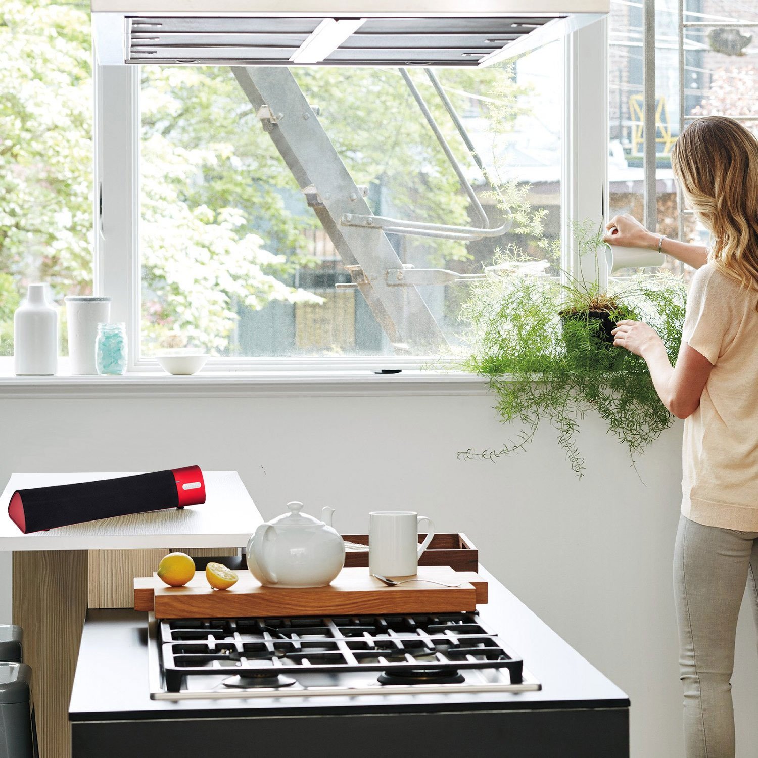 Ausid Bluetooth Speaker Portable Wireless Speakers HiFi Subwoofer Sound ...