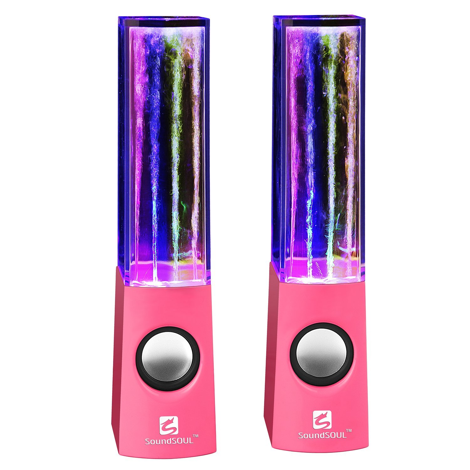 SoundSOUL Fountain Dancing Bluetooth Speakers, Black N18 free image ...