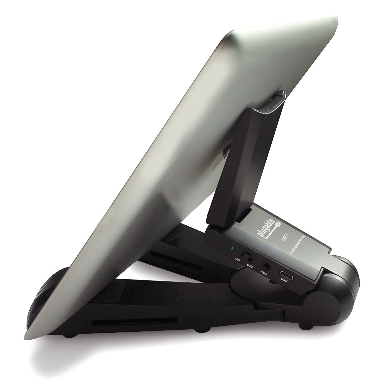 Plugable Bluetooth Stereo Speaker with Integrated 3-Point Folding ...