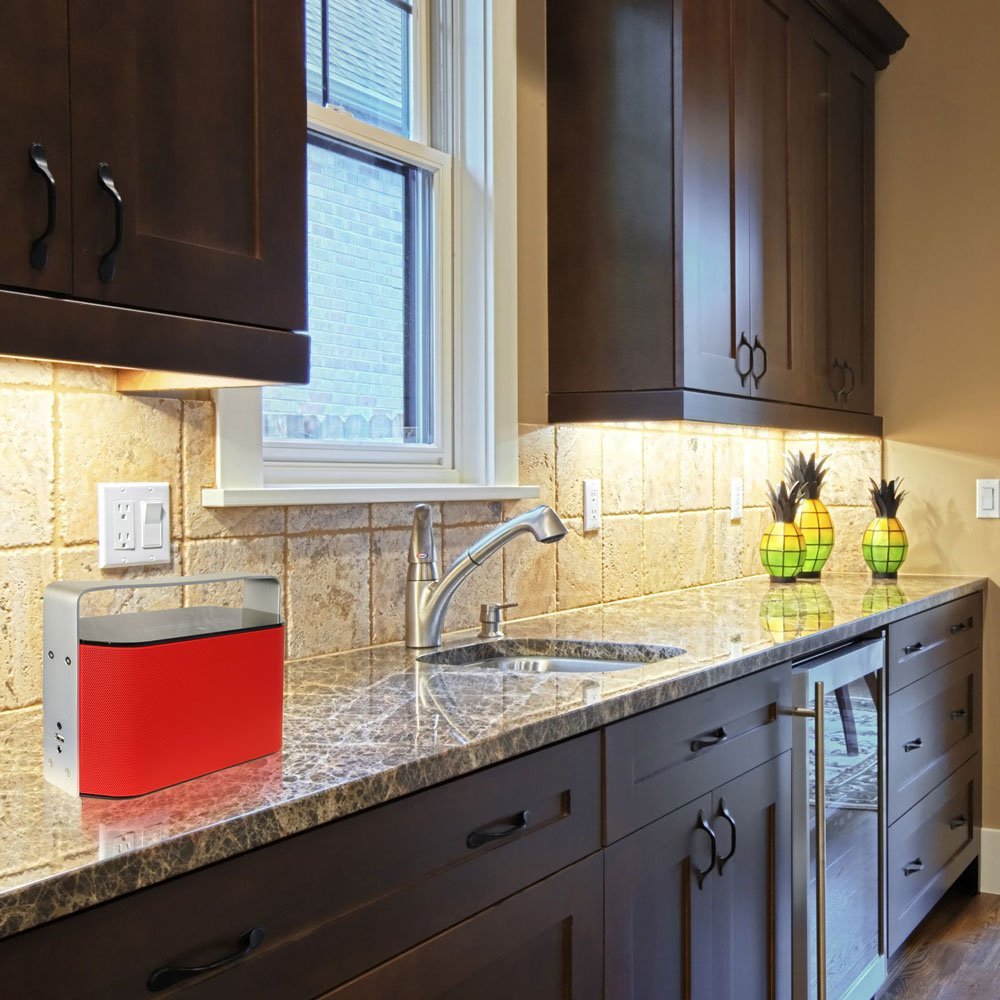 Wireless Bluetooth Speaker - GrooveBox White N13 free image download