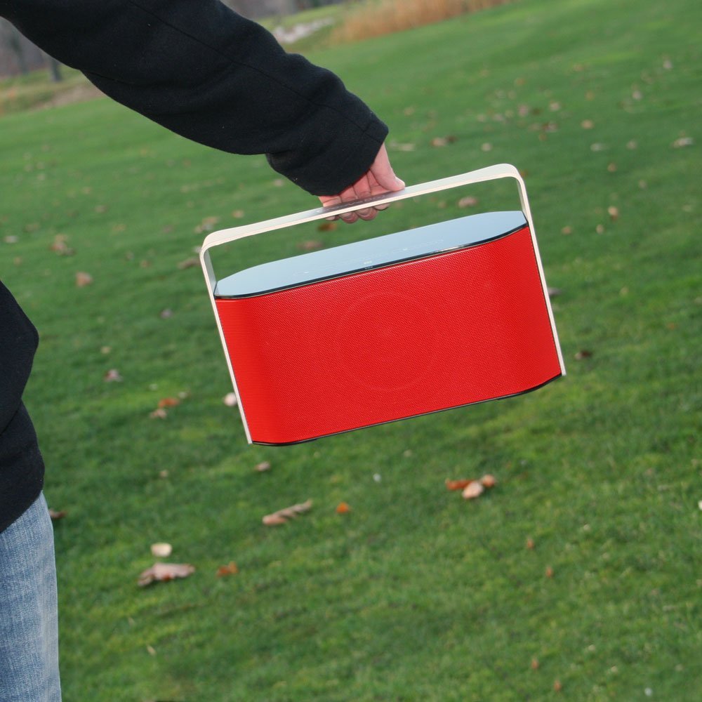 Wireless Bluetooth Speaker - GrooveBox White N14 free image download