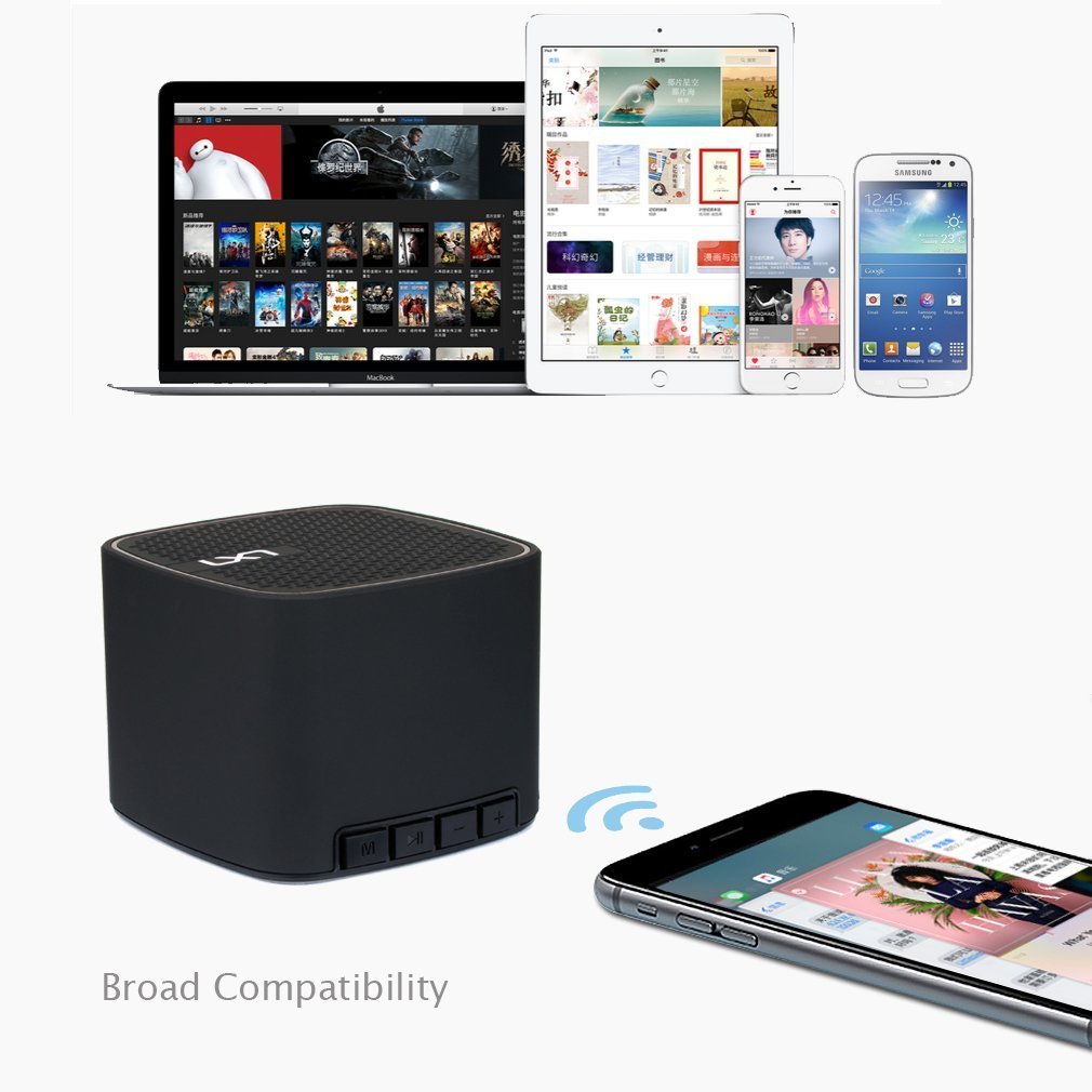 LX7 Bluetooth 4.1 Portable Wireless speaker, 6W Output Power with ...