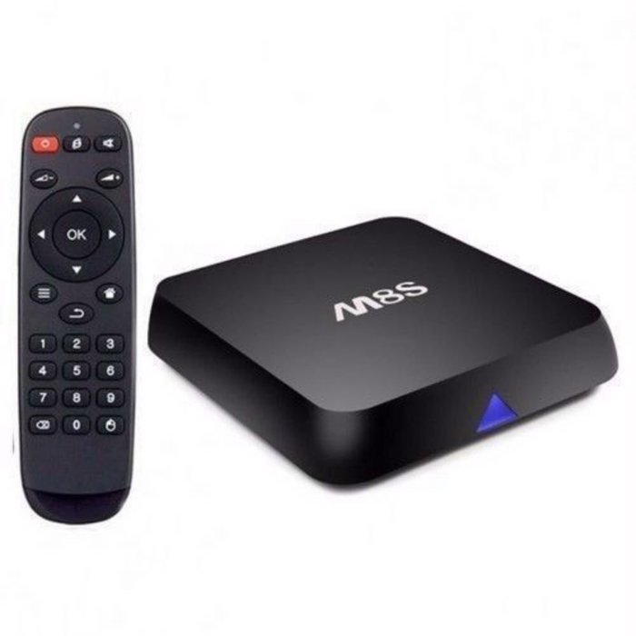 4K M8S Android 4.4 Smart TV Box Quad Core Fully Loaded KODI 2G/8G ...