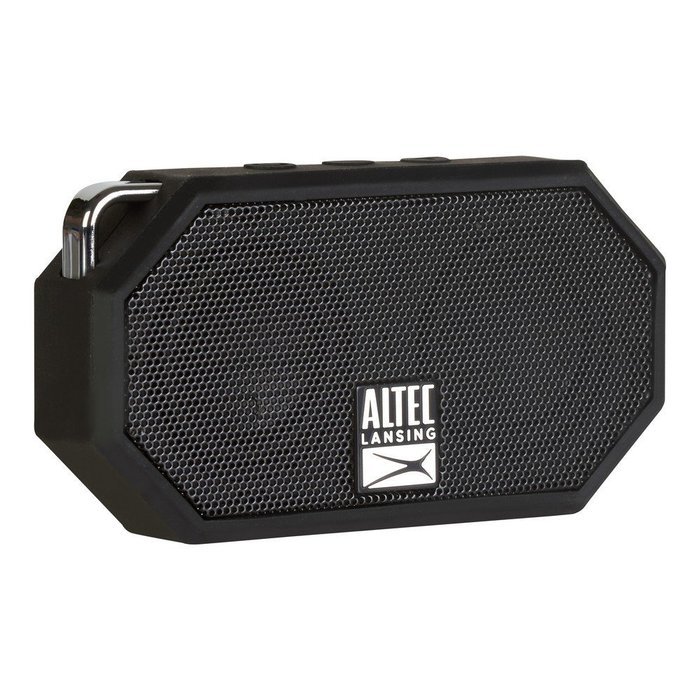Altec Lansing IMW257-BLK Mini H2O Waterproof, Sandproof, Snowproof and ...