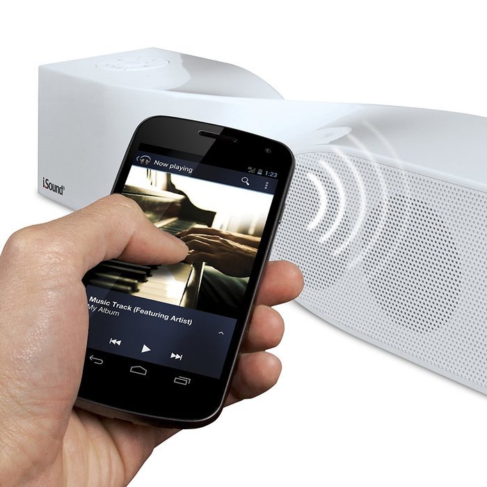 ISound Twist Bluetooth Wireless Mobile Speaker (Black) N7 free image ...