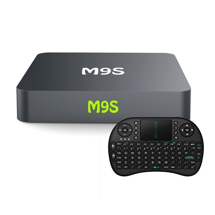 M9S Android Tv Box with wireless keyboard Soogoo Amlogic S905 Chipset ...