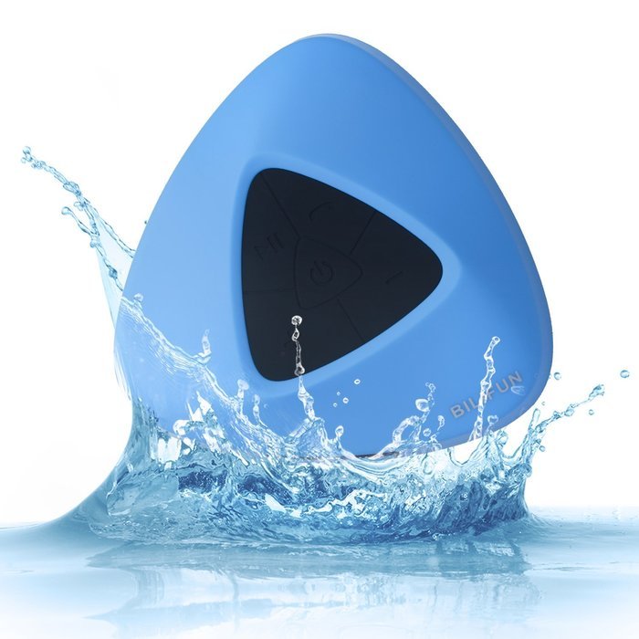 Portable Bluetooth Shower Speaker, BILIFUN Mini Waterproof Wireless ...