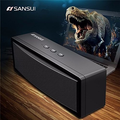 Sansui T18 Wireless Bluetooth Speaker 1200mAh Subwoofer Portable Hands Free Speaker Dual Unit TF ...