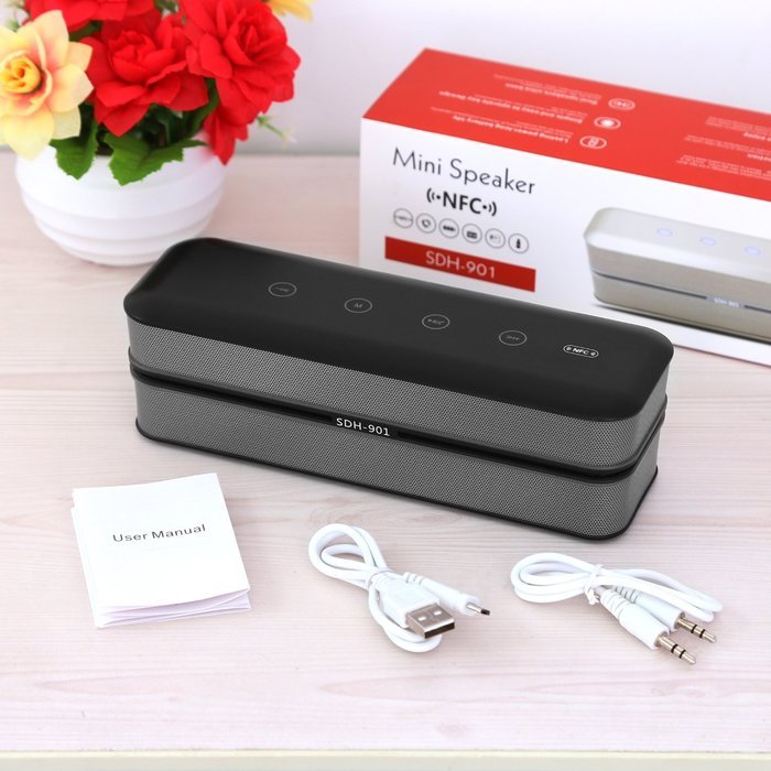 Bluetooth Speaker, Yokkao Portable NFC HIFI Stereo Music Touch Screen ...