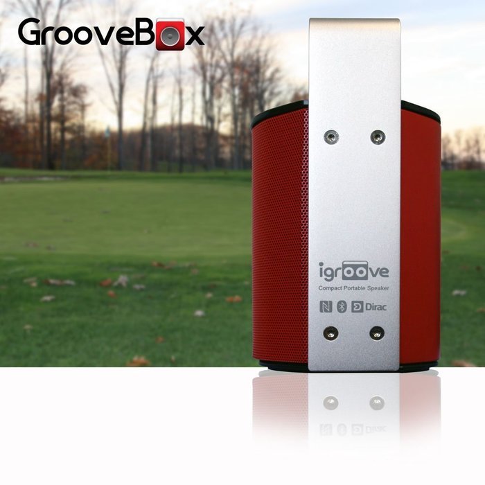 Wireless Bluetooth Speaker - GrooveBox White N10 free image download