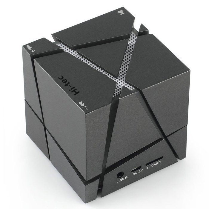 Bluetooth Speaker, Hi-tec Led Light Cube Portable Bluetooth Speaker ...