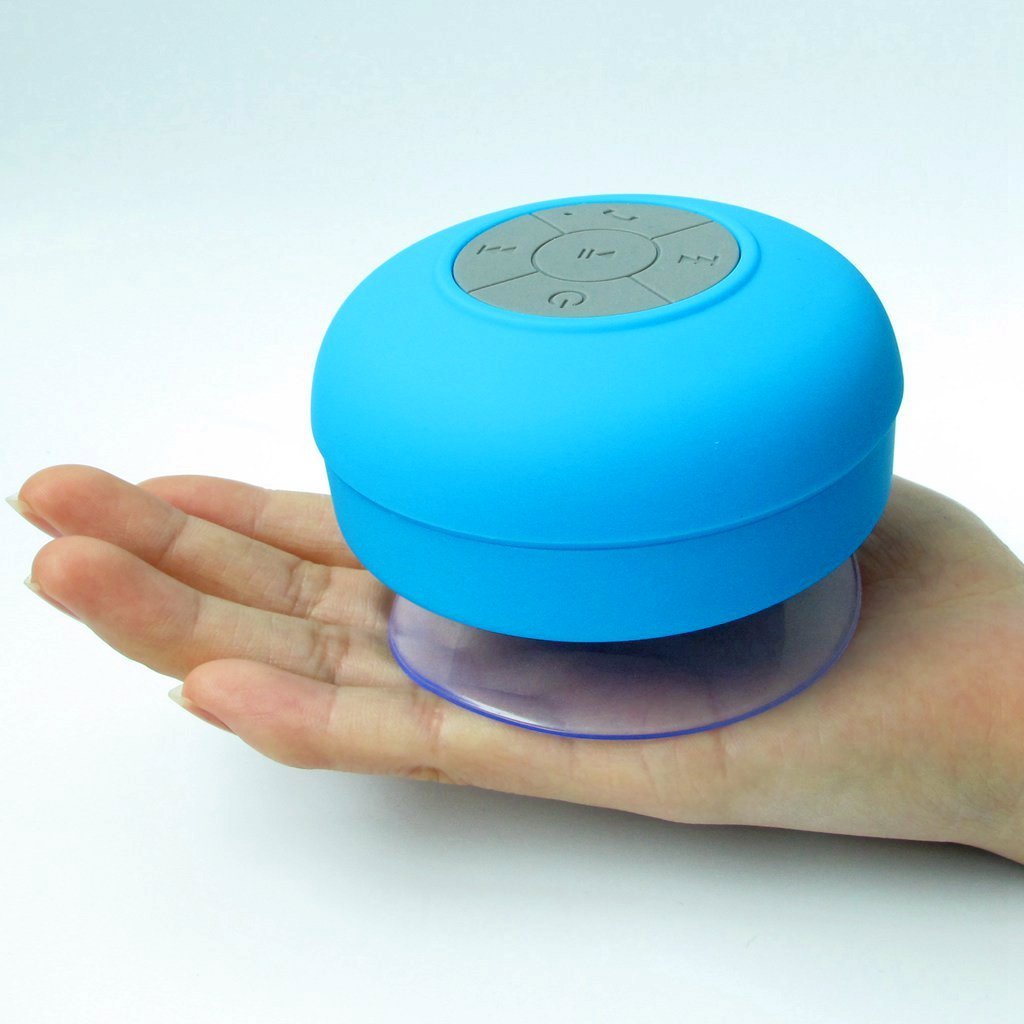 Waterproof Bluetooth Speaker,Bluetooth Bathroom speaker,with with 2 Year Warranty Built-in hands ...