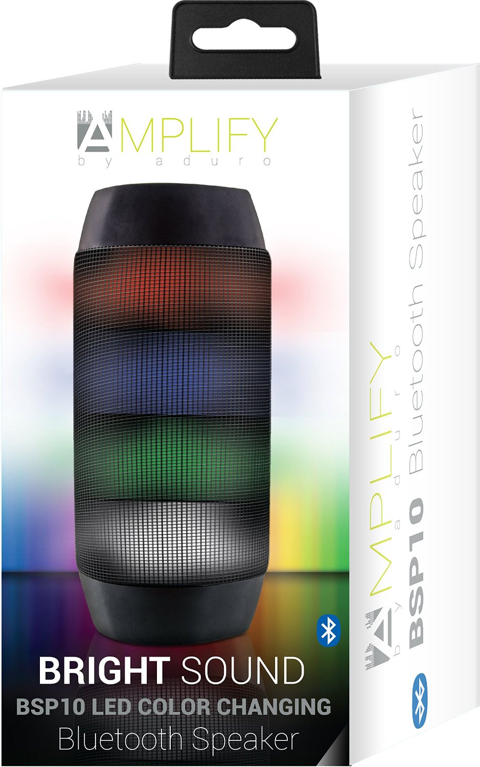 Aduro AMPLIFY BrightSound XL LED Color Changing Rave Light Show ...