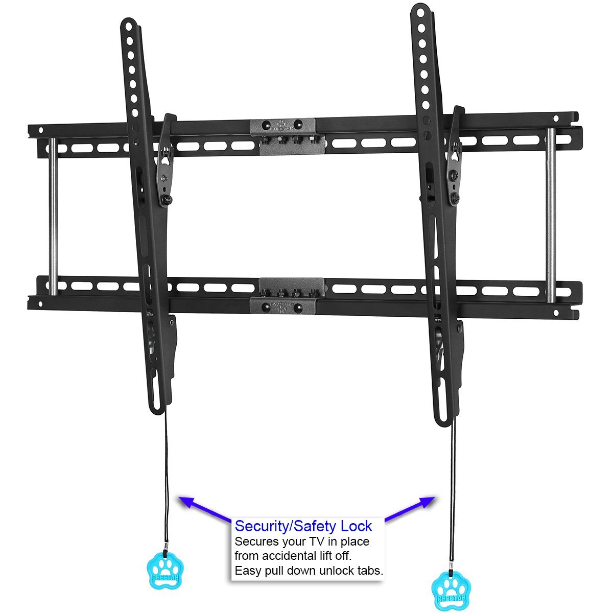 Cheetah Mounts APTMM2B TV Wall Mount for 20-75-Inch TVs Bundle with 10 ...