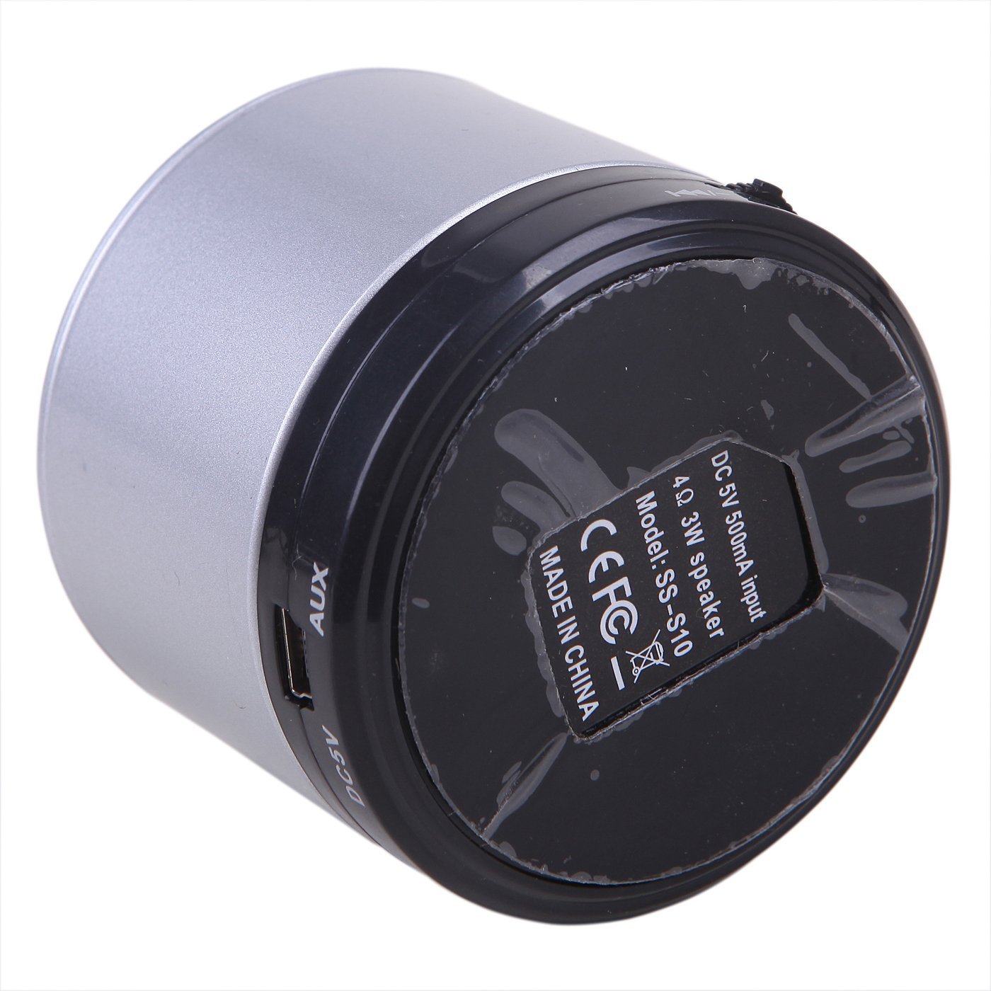 HDE Portable Bluetooth v2.1 Wireless Metal Mini Speaker w/ USB 2.0 ...