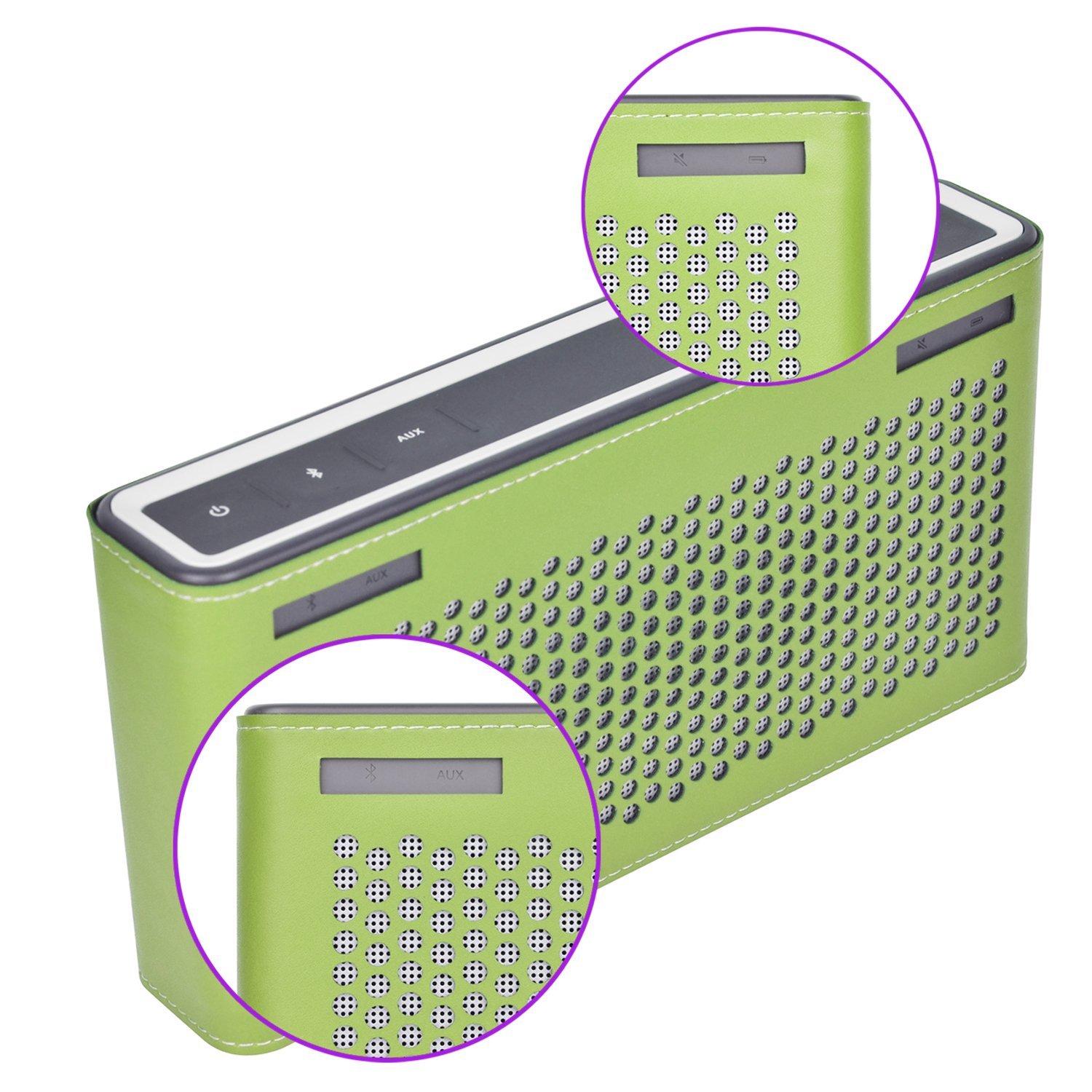 Bose SoundLink III Case - CASETIME Water-Resistant Lycra Zipper ...